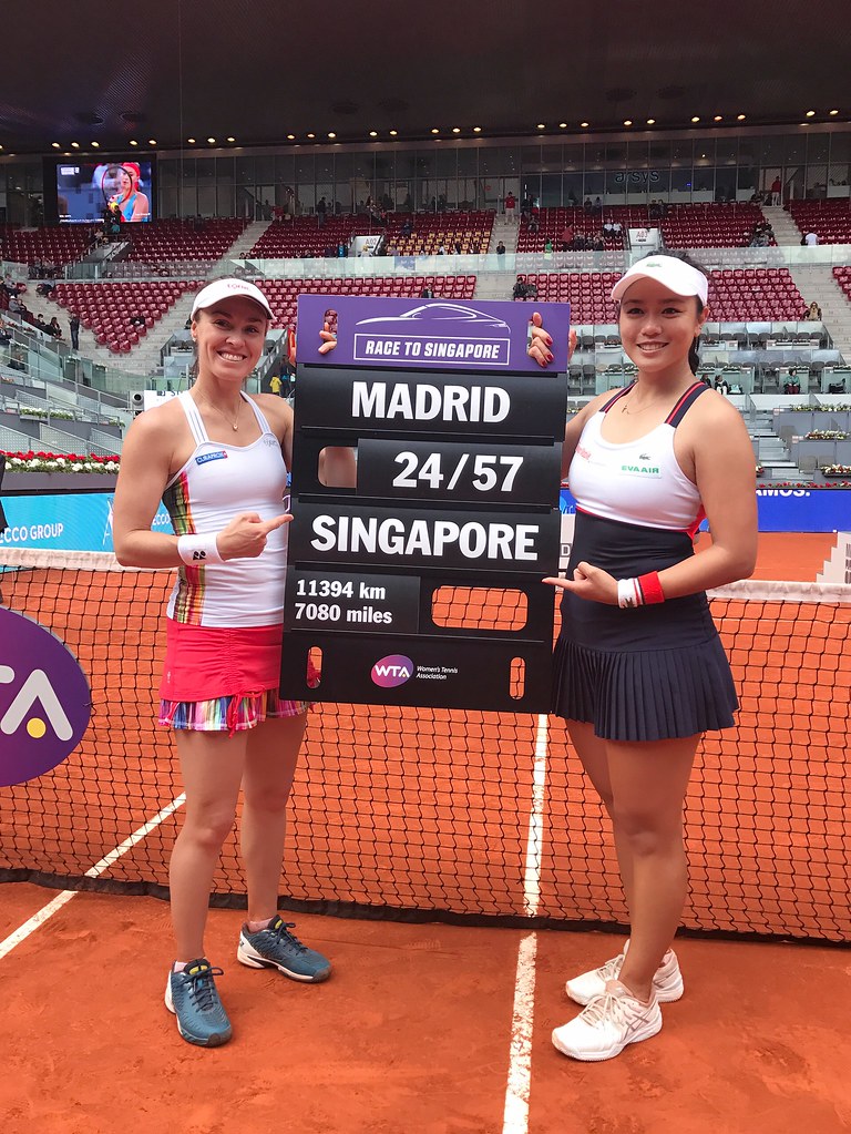 馬德里網賽封后 詹詠然、Hingis合捧第2冠 - TSNA體育新聞團隊