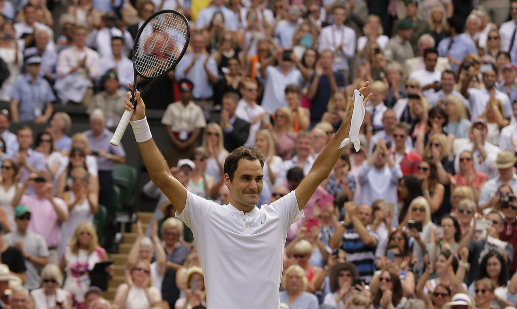 直落3勝Cilic Federer笑擁溫網第8冠 - TSNA體育新聞團隊