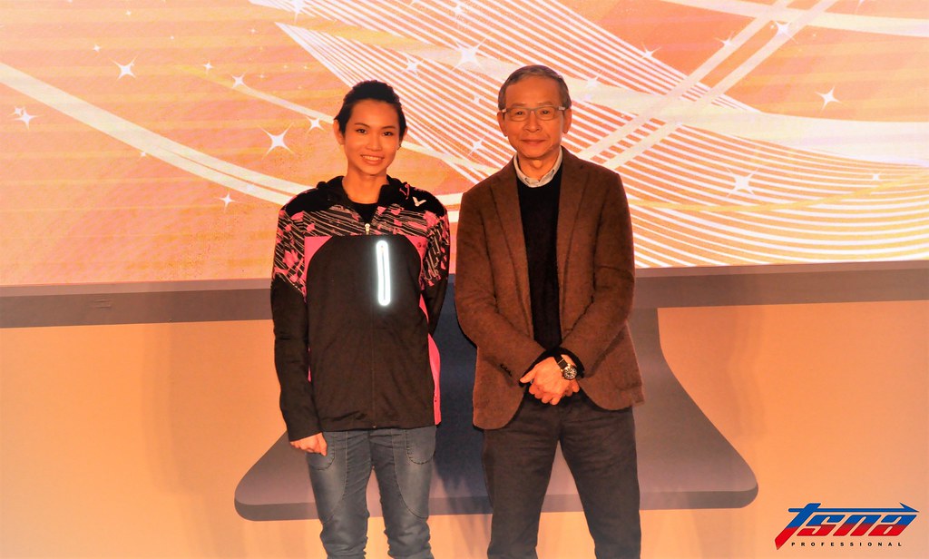 從小看吳導長大 戴資穎開心和吳念真拍廣告 - TSNA體育新聞團隊