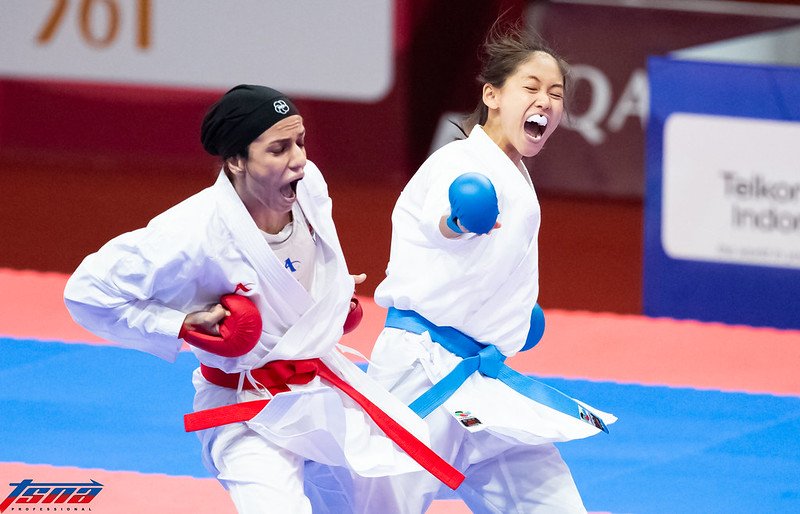 文姿云無人能及 空手道女子55公斤鍍金 - TSNA體育新聞團隊