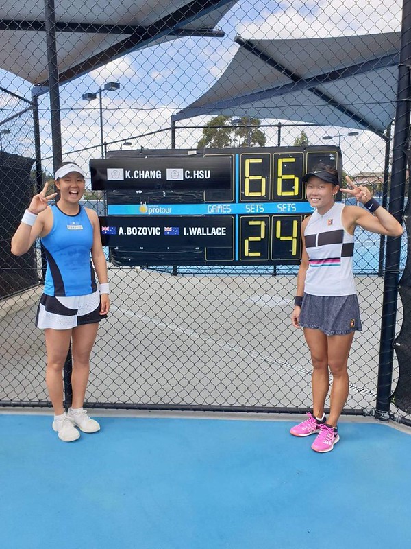 年前傳喜訊！ 張凱貞／徐竫雯女雙摘冠 - TSNA體育新聞團隊