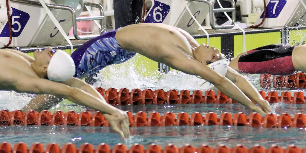 全中運100仰式 泳將莊沐倫2破全國紀錄 - TSNA體育新聞團隊