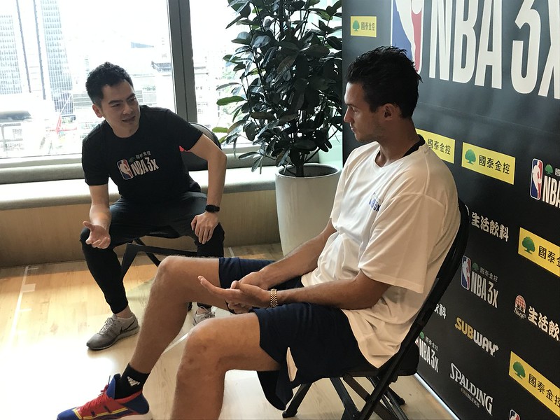 Gallinari首次抵台 盼未來能擔任球隊GM - TSNA體育新聞團隊