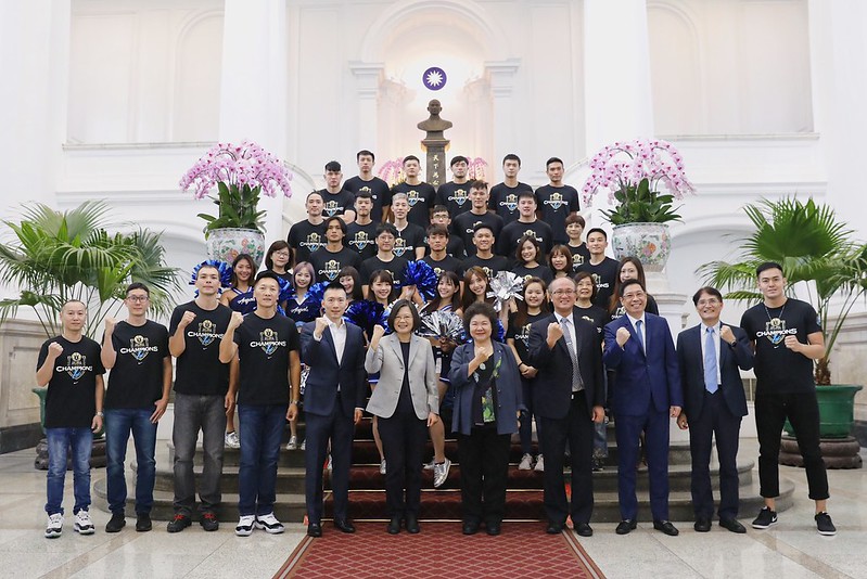 富邦獲總統接見 首開SBL先例 - TSNA體育新聞團隊