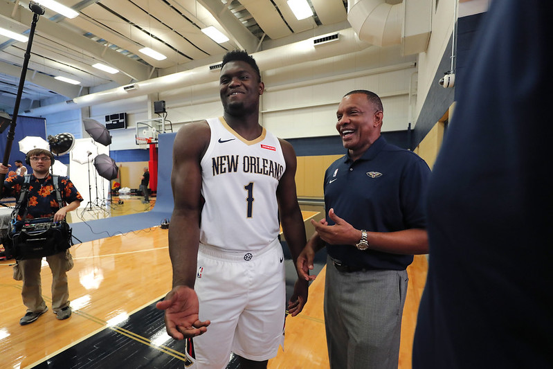 Williamson首次參與練習 教頭：時間對了就上場 - TSNA體育新聞團隊