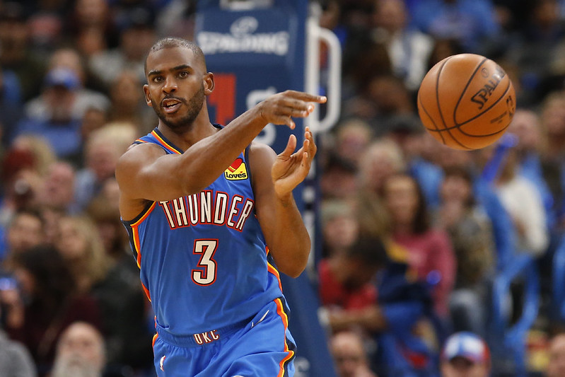 雷霆追平火箭 CP3：持續克服逆境 - TSNA體育新聞團隊