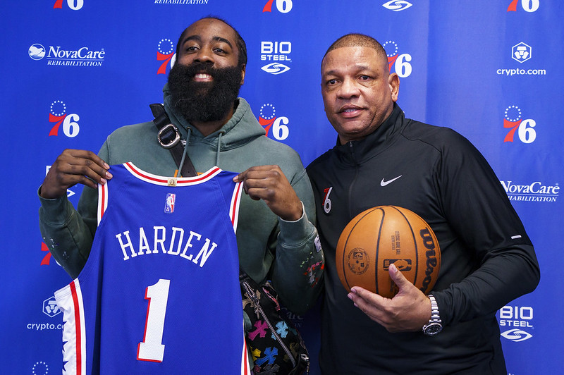 期待聯手Embiid奪冠 Harden：費城去年就是首選 - TSNA體育新聞團隊