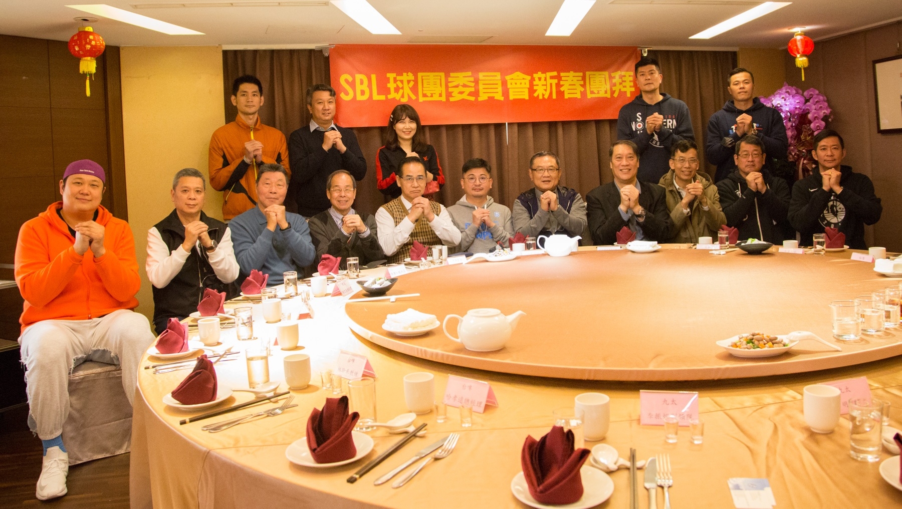 SBL球團委員會新春團拜 盼下半季開紅盤 - TSNA體育新聞團隊