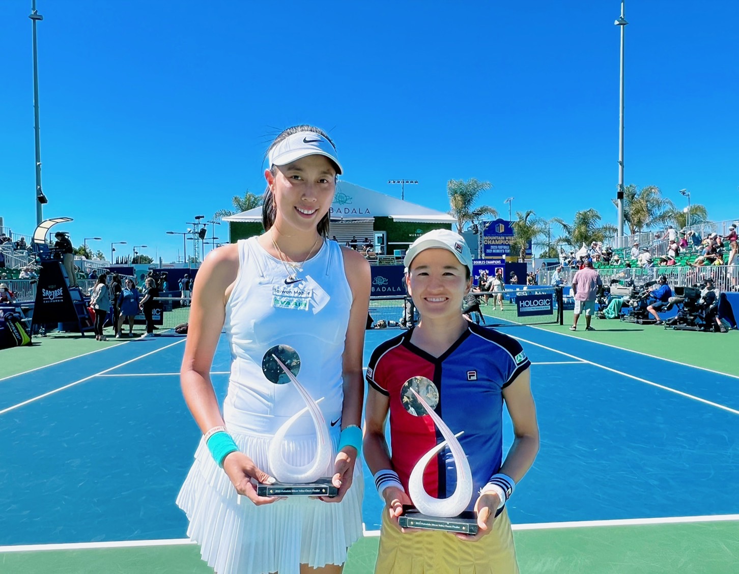 WTA矽谷經典賽 詹皓晴／青山修子獲亞軍 - TSNA體育新聞團隊