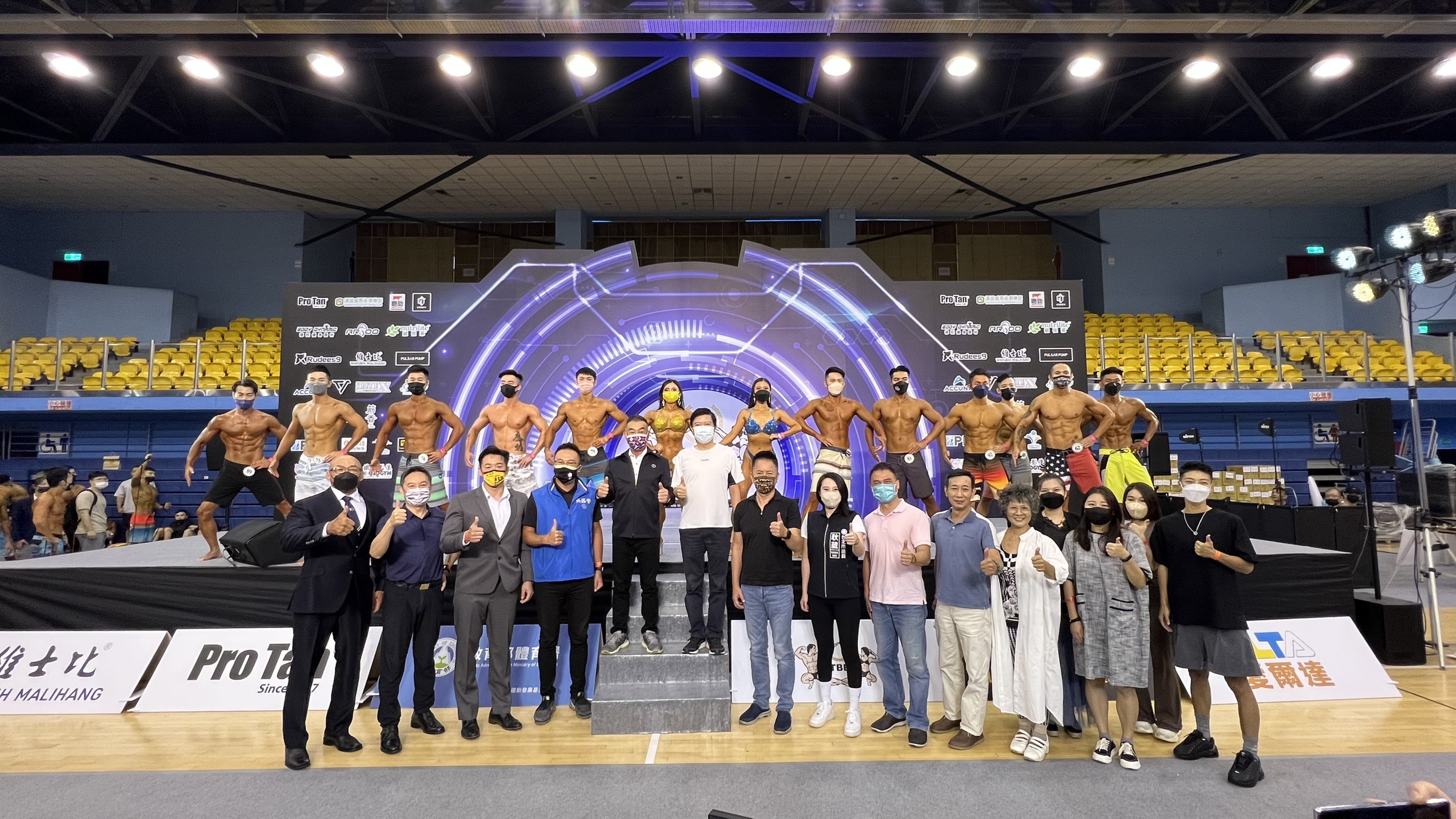 全國總統盃健美錦標賽臺北登場 比照IFBB國際賽規格 - TSNA體育新聞團隊