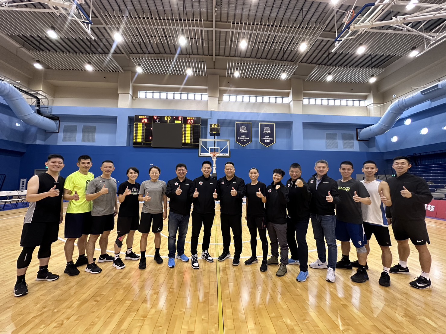 FIBA國際籃球裁判體能檢測 共9人通過 - TSNA體育新聞團隊