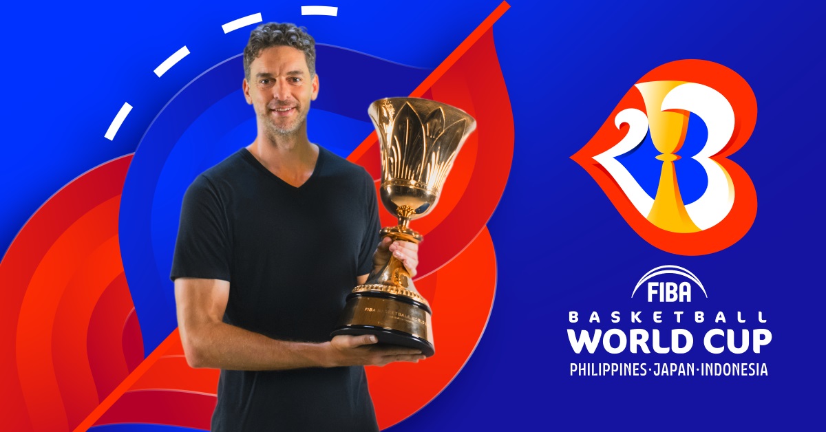 退役籃球名將Pau Gasol 擔任FIBA世界盃全球大使 - TSNA體育新聞團隊