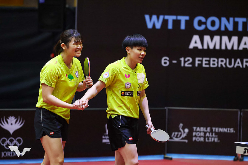 力克地主第2種子 鄭怡靜／李昱諄WTT果阿球星賽闖4強 - TSNA體育新聞團隊