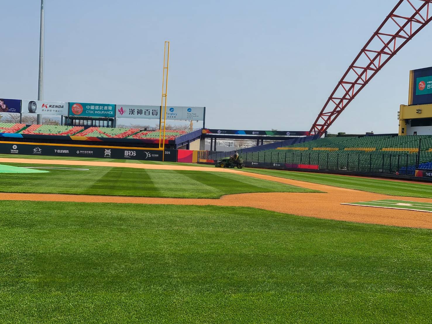 經典賽後的洲際球場草皮不更換 迎戰中職4月1日開幕戰 - TSNA體育新聞團隊