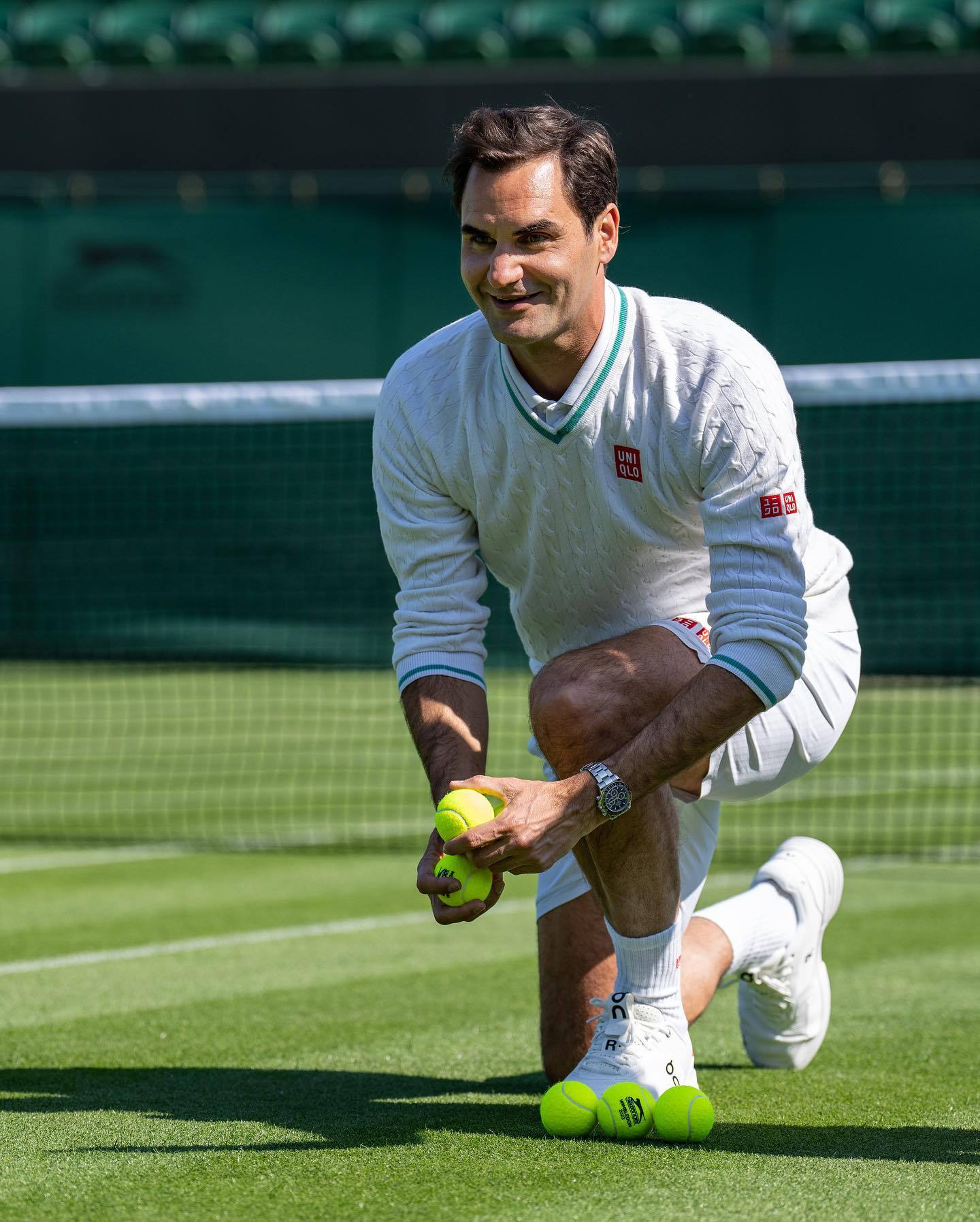 Roger Federer重返全英俱樂部 和王妃扮球僮激勵下一代 - TSNA體育新聞團隊