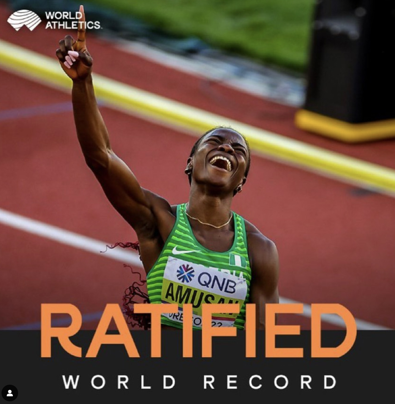 女子100公尺跨欄世界紀錄保持人Tobi Amusan 被控違反禁藥規定 - TSNA體育新聞團隊