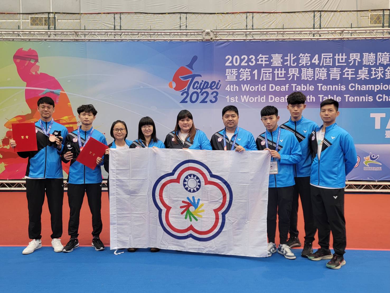 聽障桌球世錦賽落幕 中華斬獲1金1銀1銅 - TSNA體育新聞團隊