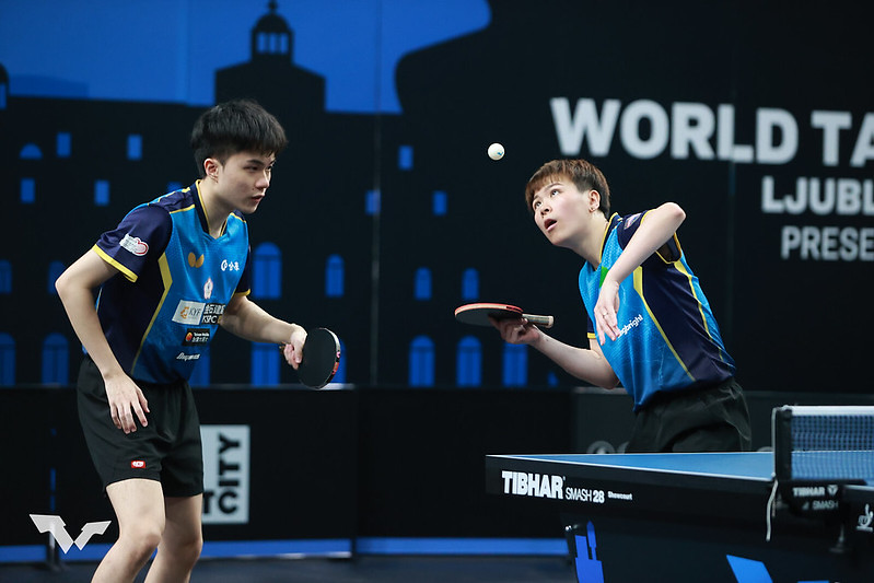 WTT阿拉木圖賽 陳思羽／林昀儒直落三挺進混雙4強 - TSNA體育新聞團隊