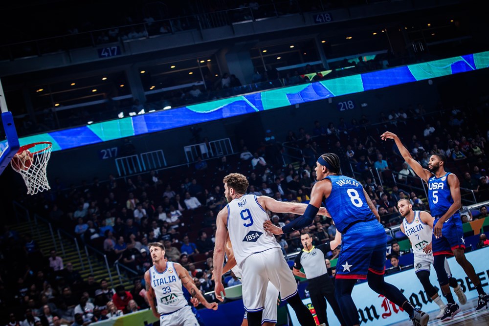 FIBA世界盃男籃賽 美國大勝義大利晉級4強 - TSNA體育新聞團隊