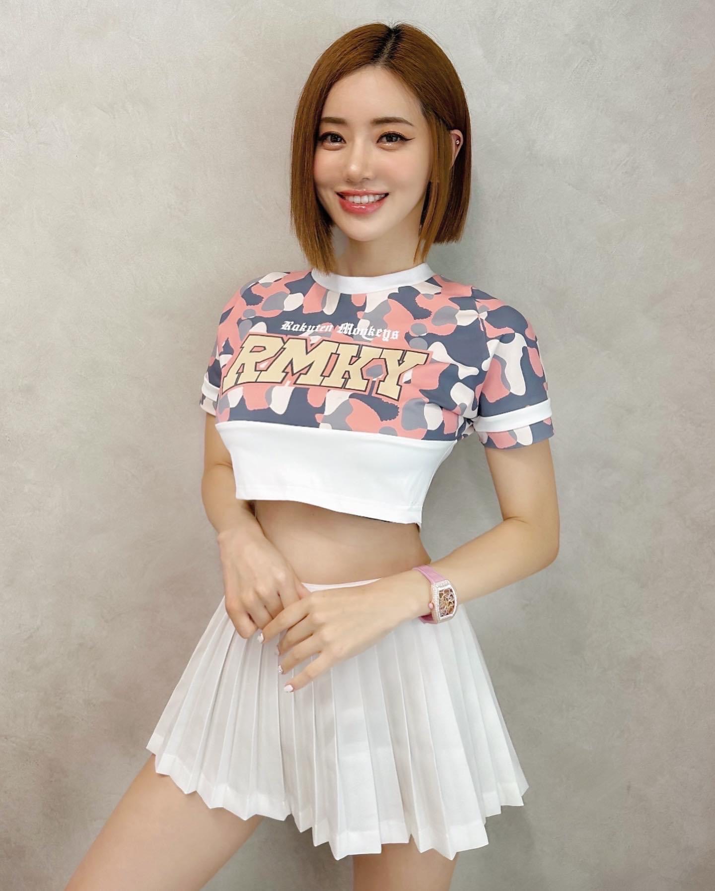 韓最美DJ SODA登台為樂天桃猿開球 邀請大家來球場過中秋 - TSNA體育新聞團隊