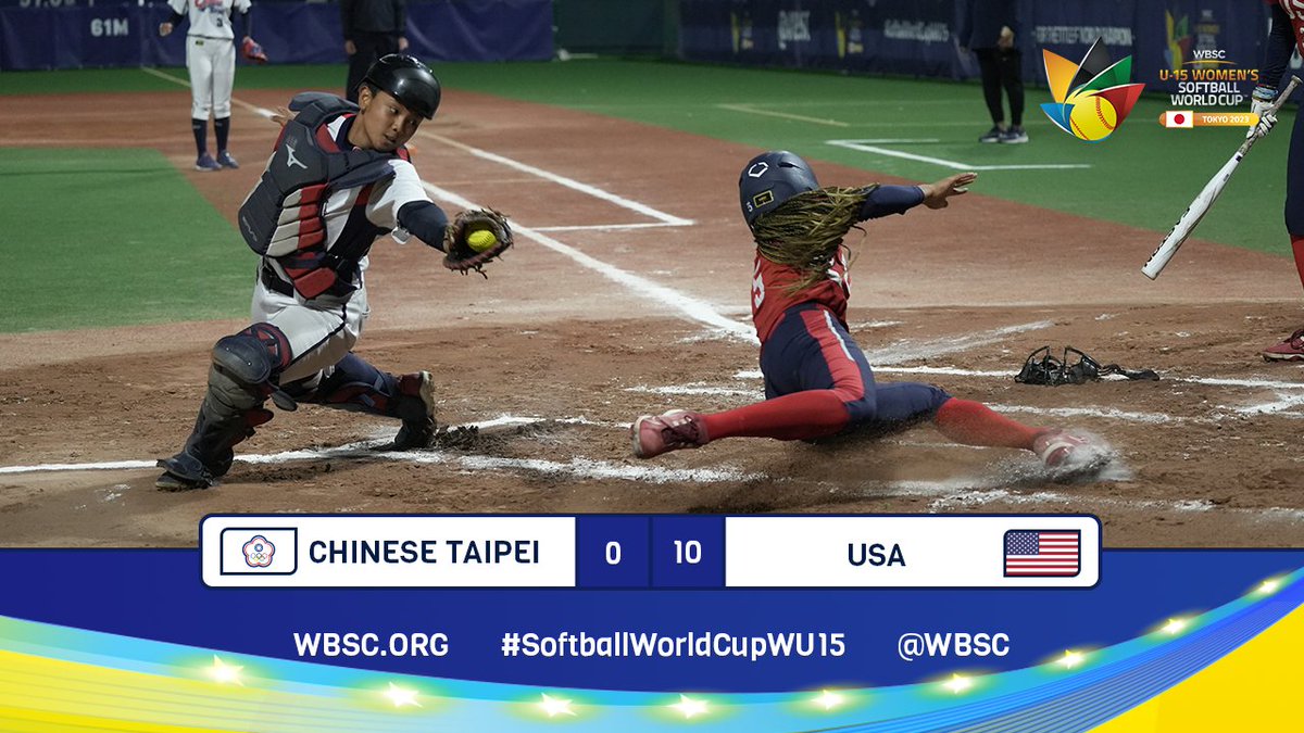 中華U15女壘遭美國扣倒落敗 明戰日本拼季軍 - TSNA體育新聞團隊