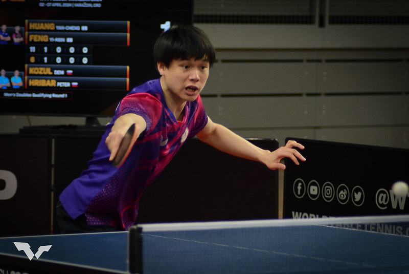 WTT》杜塞道夫賽 馮翊新、廖振珽單打挺進16強 - TSNA體育新聞團隊