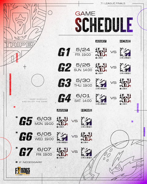 T1》雲豹vs戰神 總冠軍賽24日桃園巨蛋開打 - TSNA體育新聞團隊