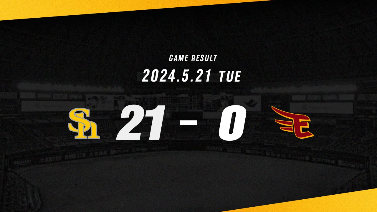 日職》本季最多得分！軟銀21比0打爆樂天 今宮健太單局2支三壘打寫紀錄 - TSNA體育新聞團隊