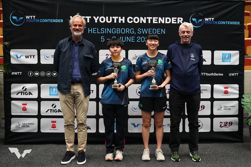 WTT》赫爾辛堡青少年挑戰賽 U17單打巫嘉恩封后、郭冠宏亞軍 - TSNA體育新聞團隊