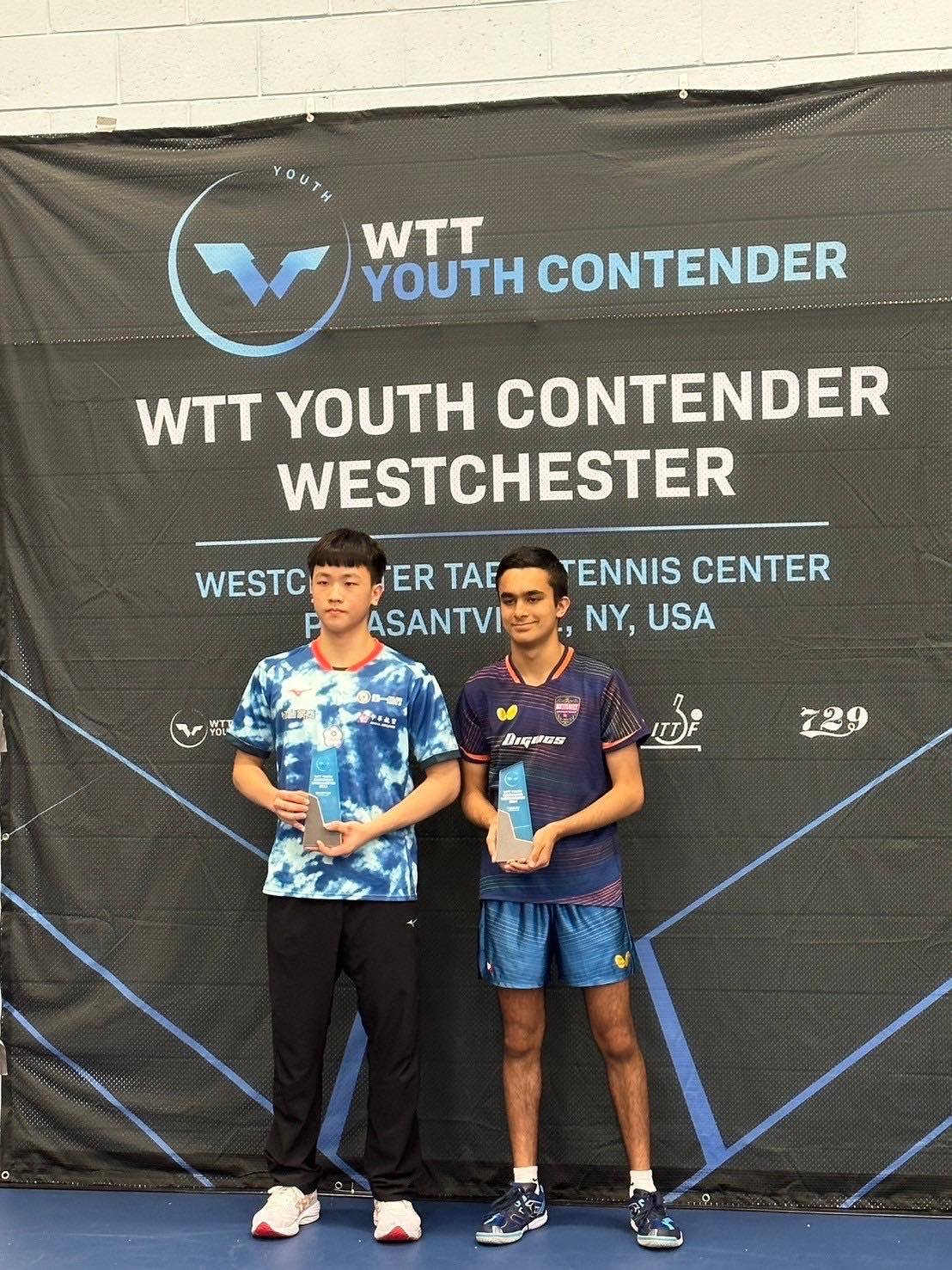 WTT》西徹斯特青少賽 張佑安U19、楊皓任U17男單奪冠 - TSNA體育新聞團隊