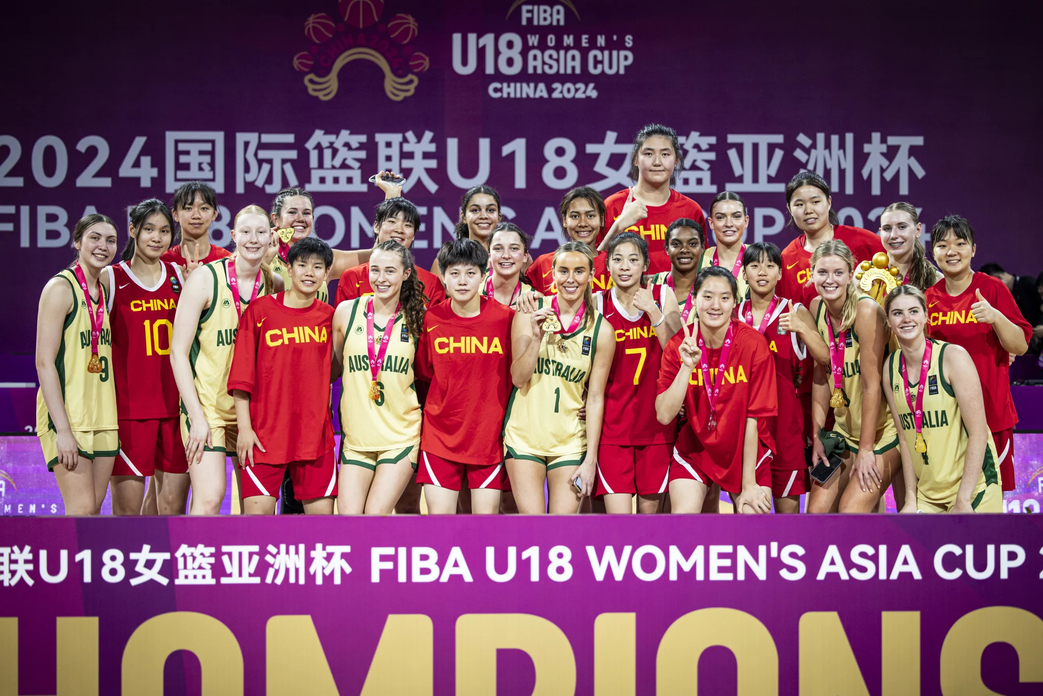U18女籃亞洲盃》「女姚明」張子宇42分 中國仍輸澳洲獲得銀牌 - TSNA體育新聞團隊