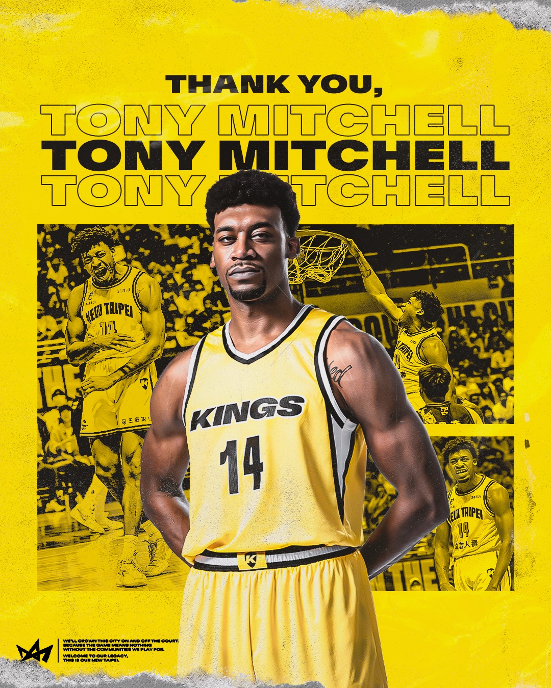 TPBL》國王一口氣Thank you 米歇爾等3洋將 - TSNA體育新聞團隊