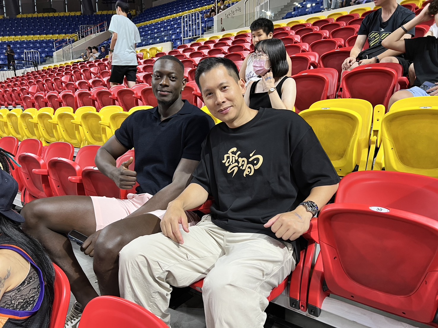 TAT》雲豹來為表弟加油 顏行書：他真的很愛台灣 - TSNA體育新聞團隊