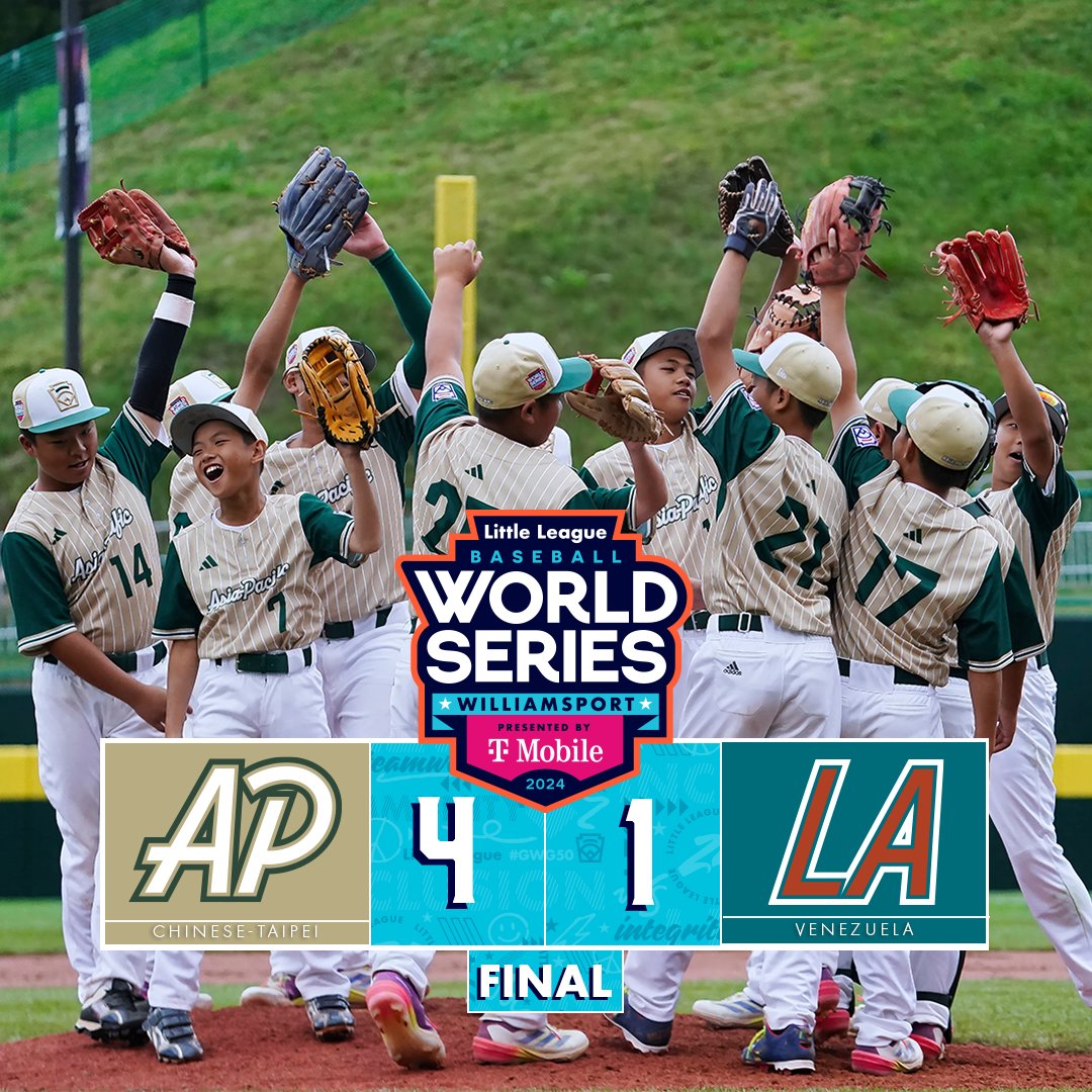 LLB》中華隊睽違15年重返世界冠軍戰 賴承希少棒最後登板5.1局12K失1分擊退委內瑞拉 - TSNA體育新聞團隊