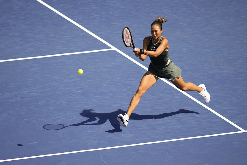 美網》連2場逆轉勝挺進32強 鄭欽文：心態又向前一步 - TSNA體育新聞團隊