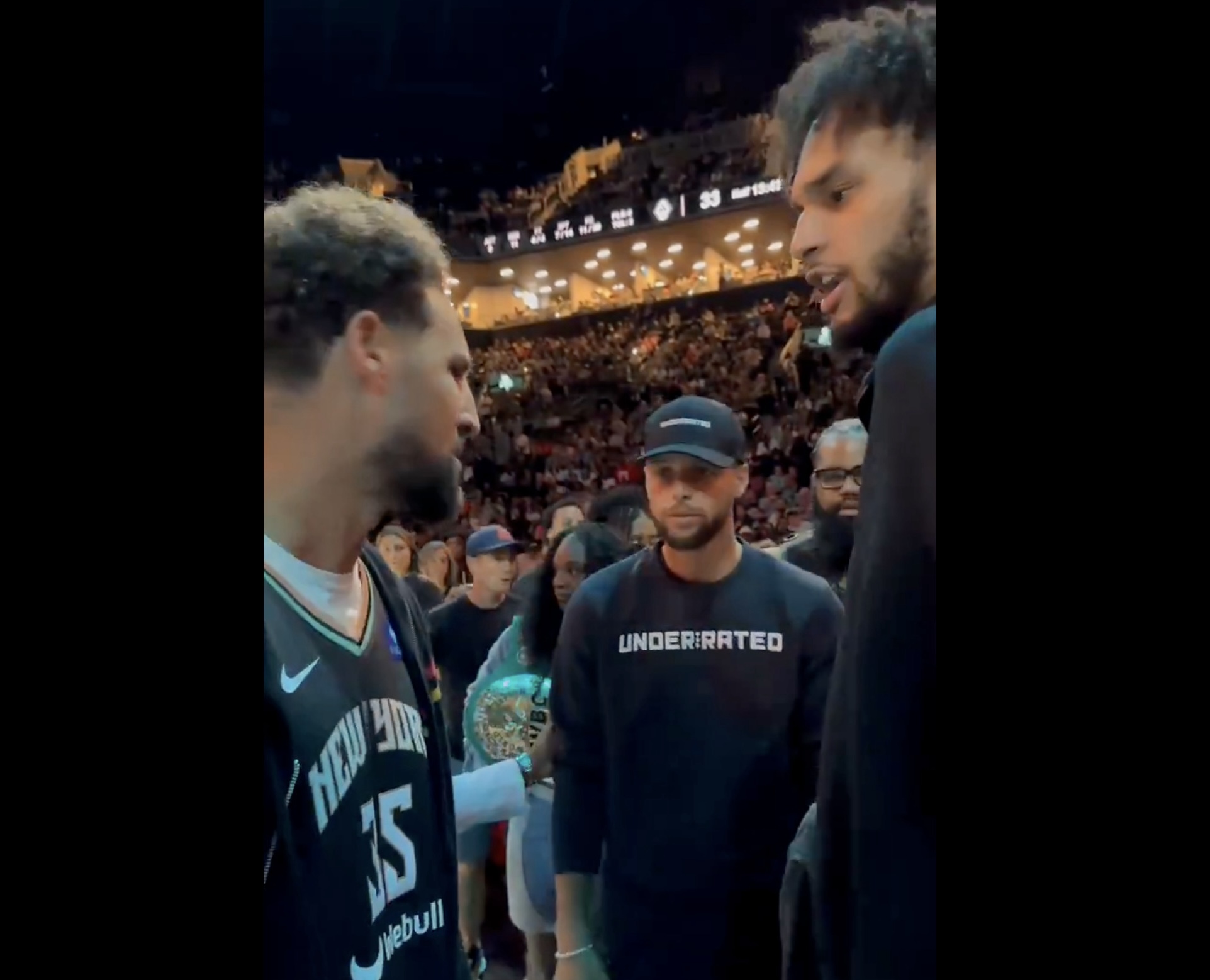 NBA》Curry、Thompson合體 在WNBA場邊 - TSNA體育新聞團隊