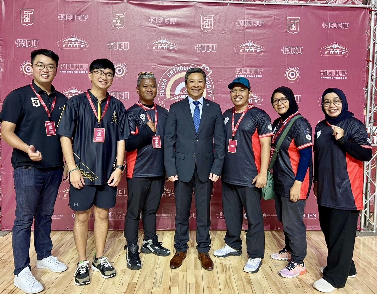 首屆FJCU CUP室內射箭賽輔大稱霸 混搭模式促成國際友誼 - TSNA體育新聞團隊