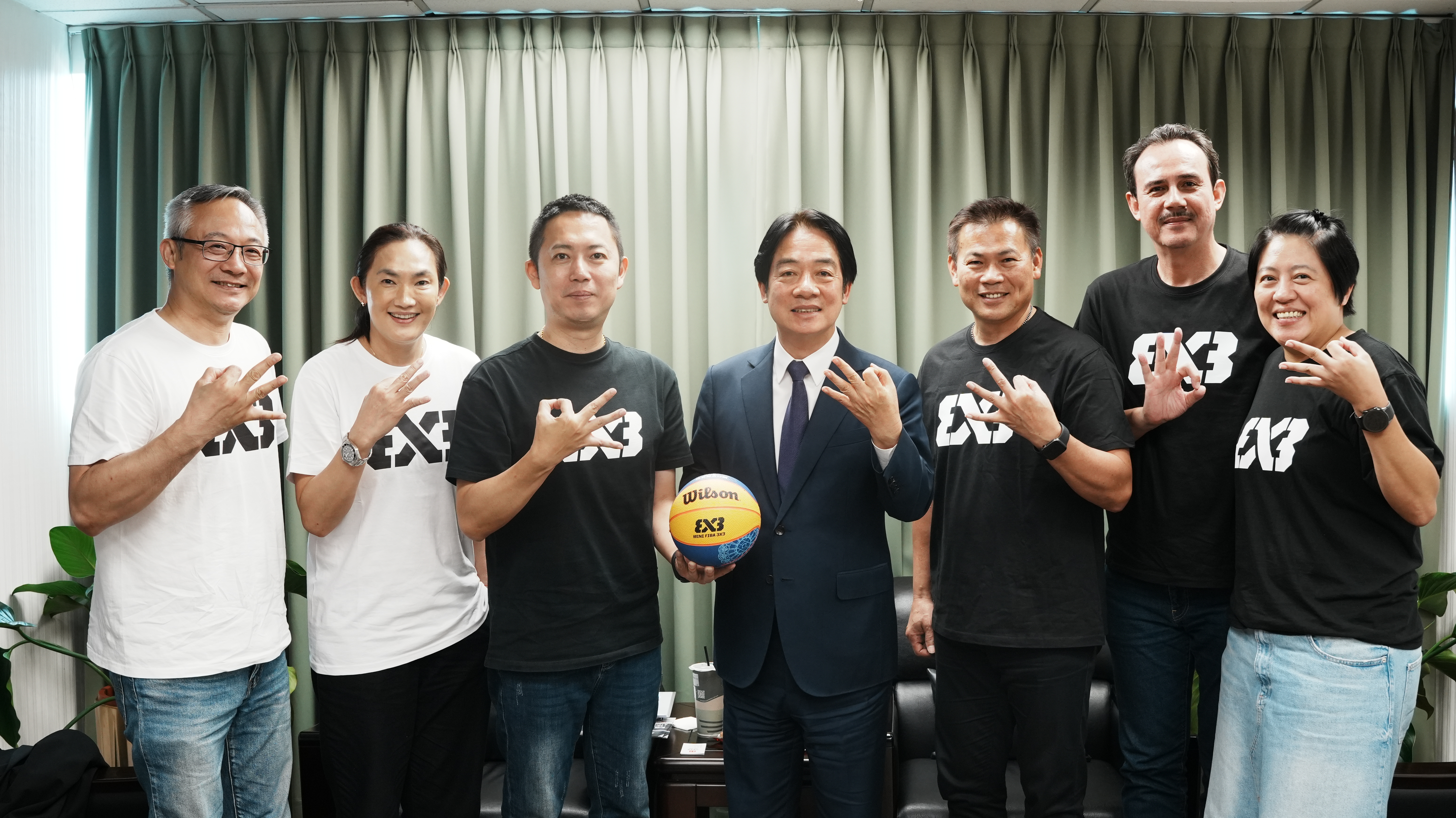 籃球》賴清德重視3x3籃球發展 將推總統盃3x3國際籃球邀請賽 - TSNA體育新聞團隊