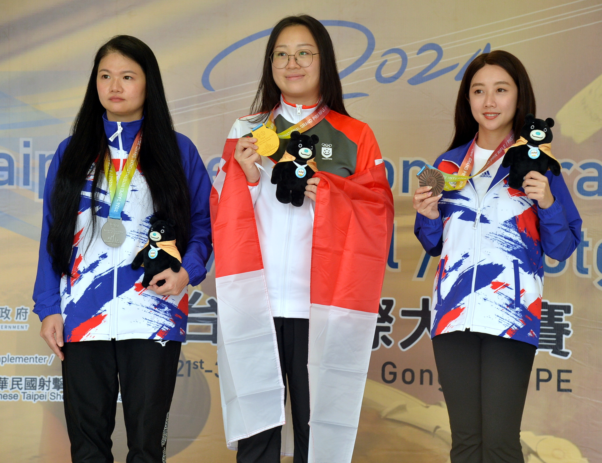 射擊》新加坡鄭琇鴻奪金 田家榛、吳佳穎分獲銀、銅 - TSNA體育新聞團隊