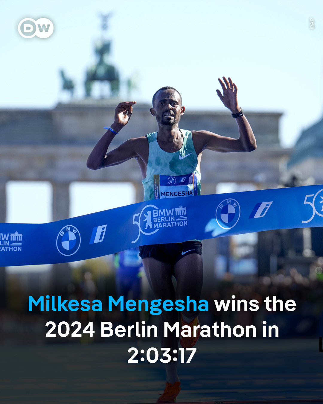 柏林馬拉松》男子冠軍跑出今年全球第三快 成績2小時3分17秒 - TSNA體育新聞團隊