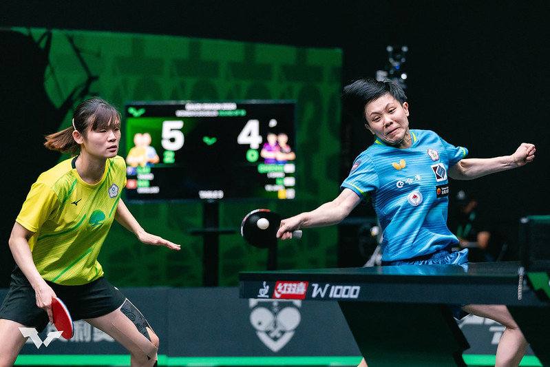 WTT》暌違近5個月再合拍逆轉勝 鄭怡靜／李昱諄中國大滿貫晉8 - TSNA體育新聞團隊