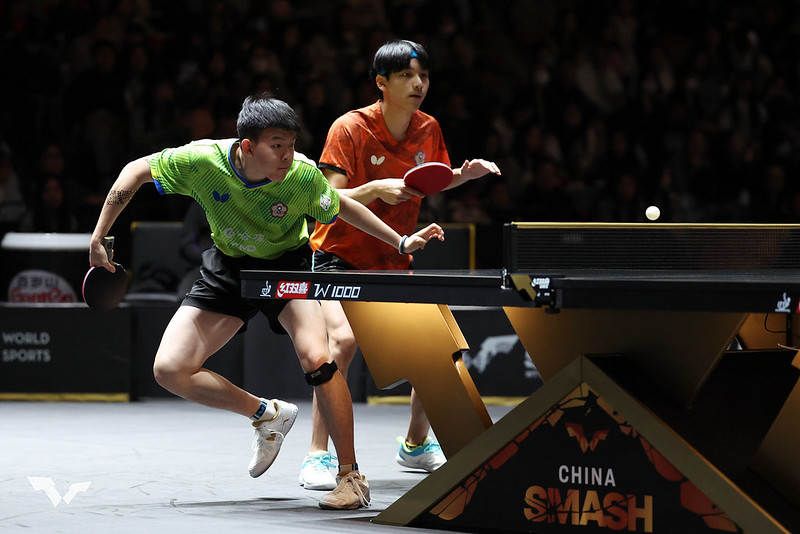 WTT》惜敗地主雙林 高承睿／黃彥誠無緣中國大滿貫8強 - TSNA體育新聞團隊