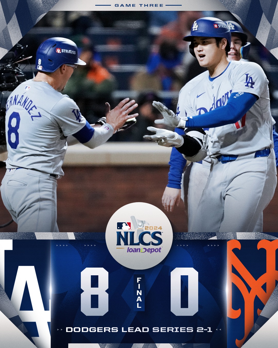 MLB》影／力壓滿場噓聲大谷翔平轟三分砲 道奇8比0大都會 - TSNA體育新聞團隊