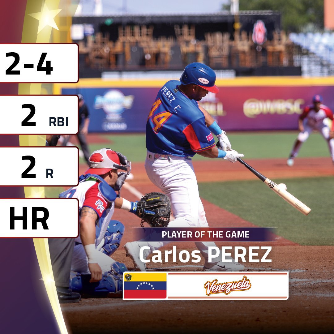 12強賽》運動家Perez開轟 委內瑞拉晉級希望濃厚 - TSNA體育新聞團隊