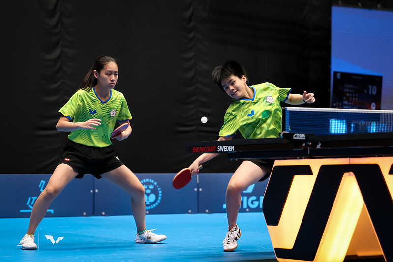 桌球》世界青少年錦標賽又奏凱 吳映萱／陳忞昕U15女雙封后 - TSNA體育新聞團隊