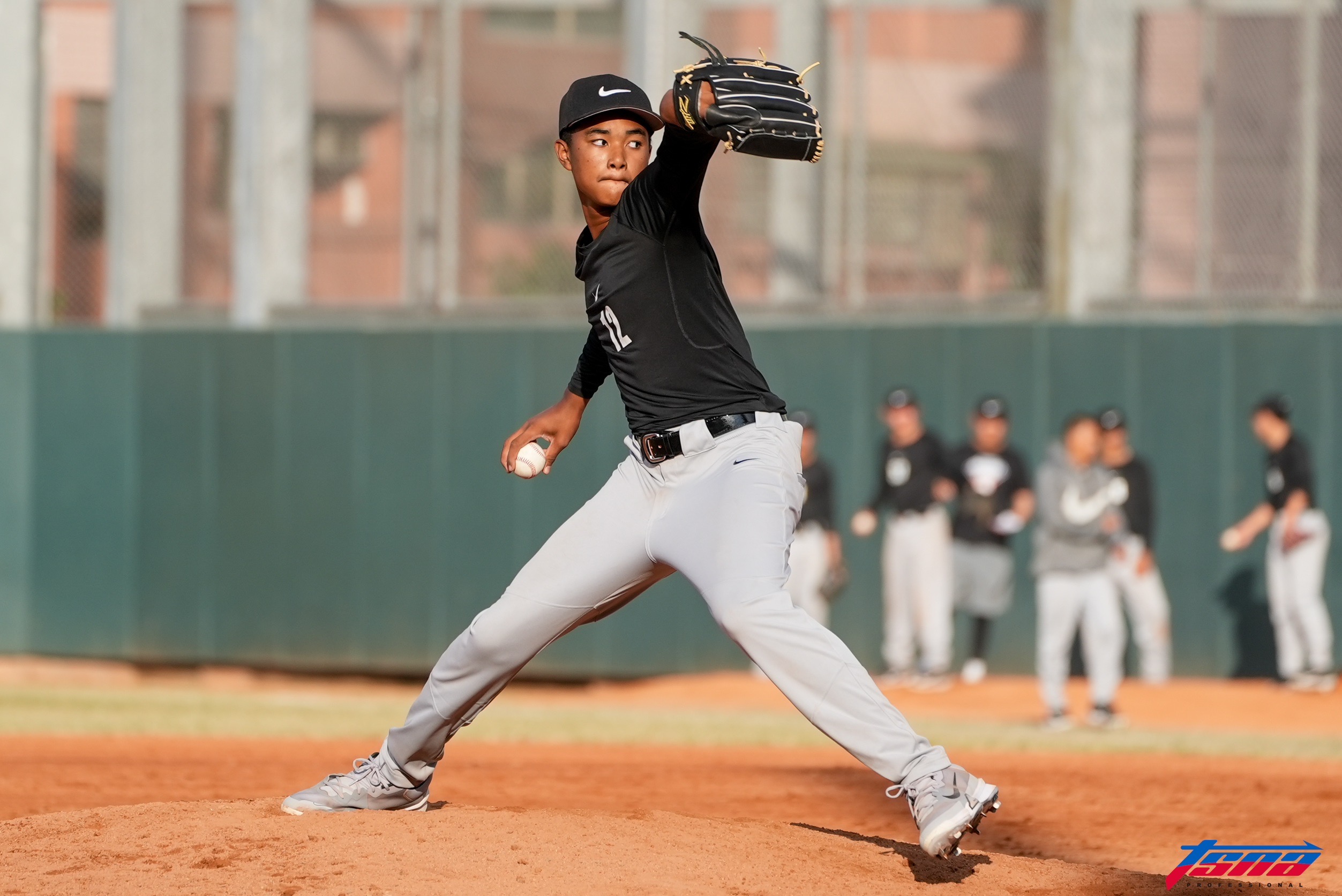 NIKE訓練營》南非混血投手歐子喬唯一國中生 看到王建民超興奮 - TSNA體育新聞團隊