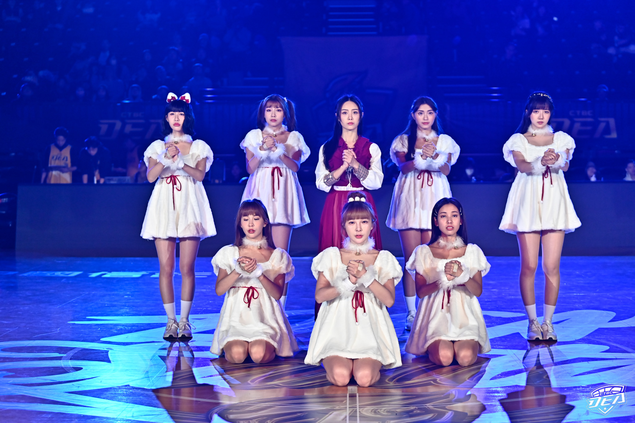 TPBL》PS女孩全新表演「希望之火」有寓意 貴貴深受觸動止不住眼淚 - TSNA體育新聞團隊