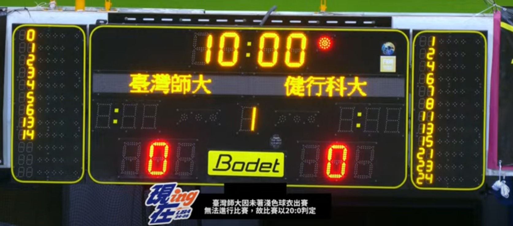 UBA》台師大帶錯球衣鬧烏龍！ 裁定0比20輸健行 - TSNA體育新聞團隊