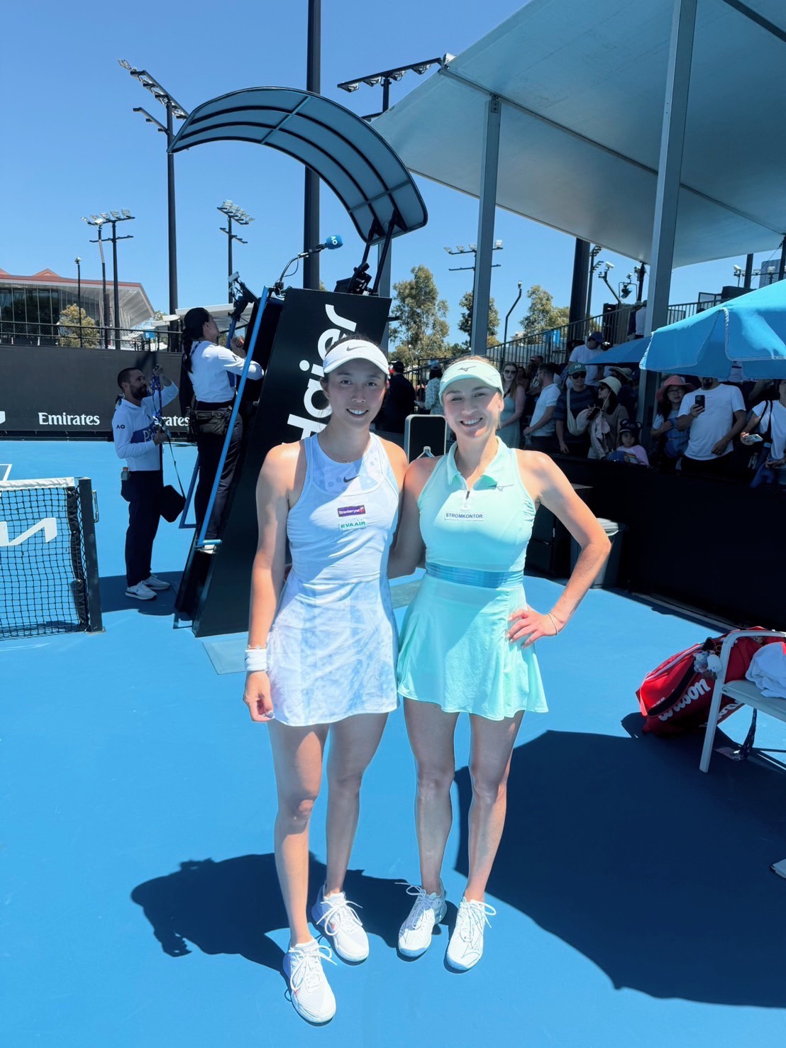 澳網》只失3局 詹皓晴組強勢挺進女雙16強 - TSNA體育新聞團隊