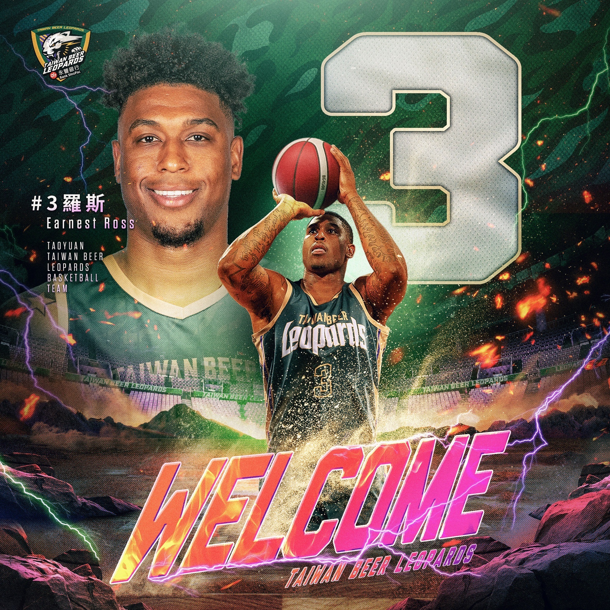 TPBL》雲豹陣容再升級 關島男籃主力前鋒羅斯加盟 - TSNA體育新聞團隊